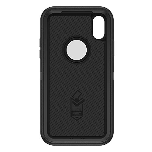 OtterBox DEFENDER SERIES SCREENLESS Case Case for IPhone Xs & IPhone X - Retail Packaging - BLACK