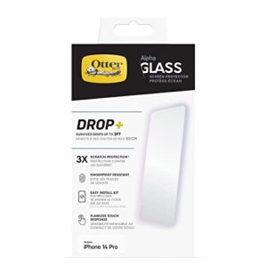 otterbox alpha glass series antimicrobial screen protector for iphone 14 pro max (only)