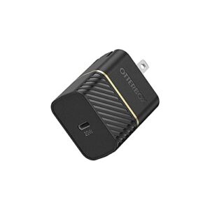 otterbox fast charge usb-c wall charger, 20 watt – black