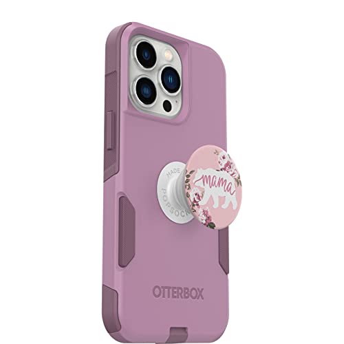 Bundle: OtterBox COMMUTER SERIES for iPhone 13 PRO - (MAVEN WAY) + PopSockets PopGrip - (MAMA BEAR)