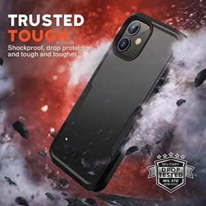 NTG 【𝟮𝟬𝟮𝟮 𝗡𝗲𝘄】 [1st Generation] Designed for iPhone 11 Case, Heavy-Duty Tough Rugged Lightweight Slim Shockproof Protective Case for iPhone 11 6.1 Inch, Black