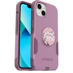 bundle: otterbox commuter series for iphone 13 – (maven way) + popsockets popgrip – (mama bear)