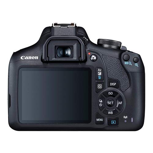 Canon Cameras EOS 2000D / Rebel T7 Digital SLR Camera Body w/Canon EF-S 18-55mm f/3.5-5.6 Lens 3 Lens DSLR Kit Bundled with Complete Accessory Bundle+ 64GB+ Flash+ More - International Model (Renewed)