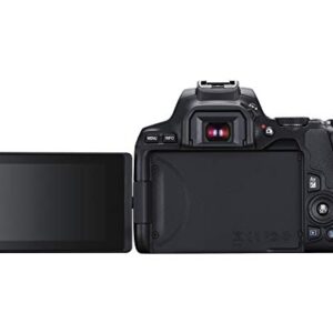 CANON EOS Rebel SL3 DSLR Camera, Built-in Wi-Fi, Dual Pixel CMOS AF and 3.0 inch Vari-Angle Touch Screen, Body, Black