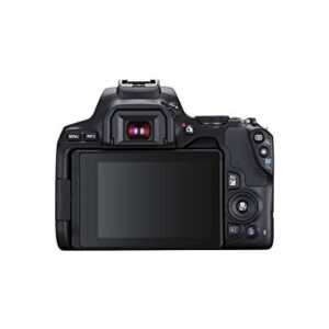 CANON EOS Rebel SL3 DSLR Camera, Built-in Wi-Fi, Dual Pixel CMOS AF and 3.0 inch Vari-Angle Touch Screen, Body, Black