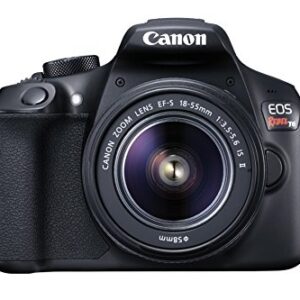 Canon EOS Rebel T6 Digital SLR Camera Kit with EF-S 18-55mm f/3.5-5.6 is II Lens (Black)