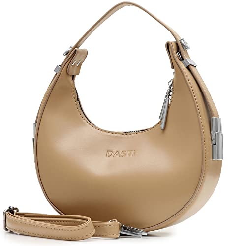 DASTI Biege Purse Unique Small Purses For Women Semi-round Shape Las Carteras Para Damas Y De Mujer Con Logo De Marca Bolsa Redondo Y Lindo Del Verano 2022