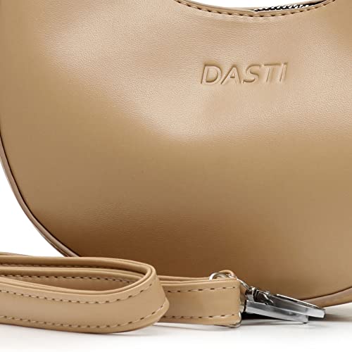 DASTI Biege Purse Unique Small Purses For Women Semi-round Shape Las Carteras Para Damas Y De Mujer Con Logo De Marca Bolsa Redondo Y Lindo Del Verano 2022