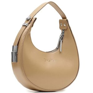 DASTI Biege Purse Unique Small Purses For Women Semi-round Shape Las Carteras Para Damas Y De Mujer Con Logo De Marca Bolsa Redondo Y Lindo Del Verano 2022