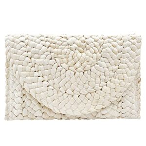 lytosmoo straw clutch summer beach bags for women beach straw envelope clutch woven purses handbags