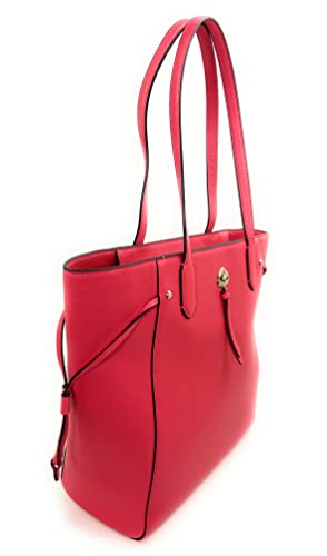 Kate Spade New York Large Double Handle Tote Shoulder Bag (Dark Watermelon)