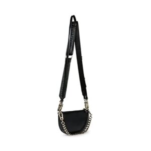 steve madden womens steve madden cobraa crossbody bag, black, one size us