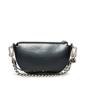 Steve Madden Womens Steve Madden COBRAA Crossbody Bag, Black, One Size US