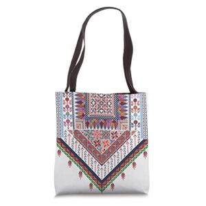 palestine trational women girls palestinian woman thobe thob tote bag