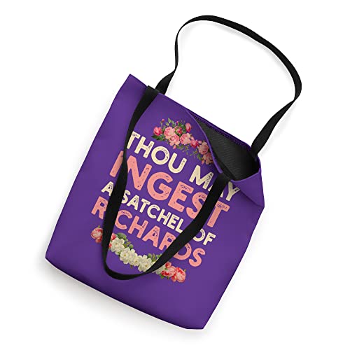 Vintage thou may ingest a satchel of Richards Tote Bag