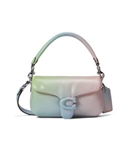 coach ombre pillow tabby shoulder bag 18 pale pistachio/multi one size