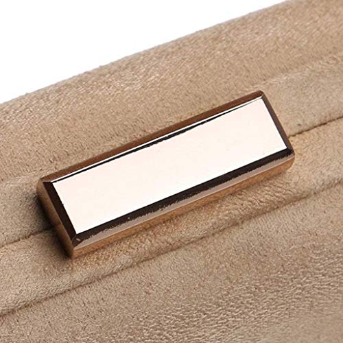 NMBBN Women's Evening Clutches Handbags Formal Party Wallets Wedding Purses Wristlets Totes Satchel, Khaki