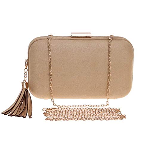 NMBBN Women's Evening Clutches Handbags Formal Party Wallets Wedding Purses Wristlets Totes Satchel, Khaki