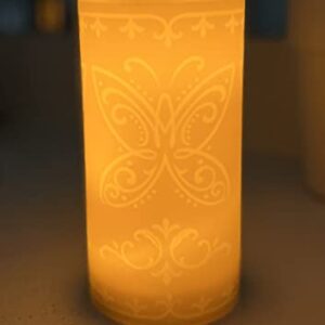 State & Water Miracle Encanto Inspired LED Candle, Real Wax Exterior, 6" Tall, Batteries Included