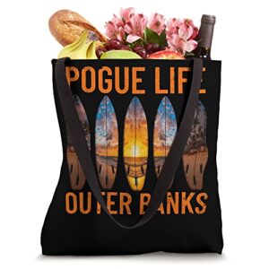 Pogue Life Outer Banks Beach Sunset Surfing Pogue Life Tote Bag