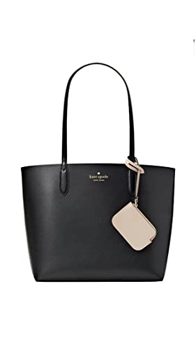 Kate Spade Ava Reversible Leather Tote (Black)