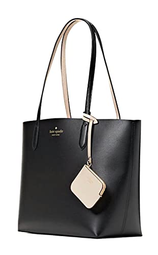 Kate Spade Ava Reversible Leather Tote (Black)