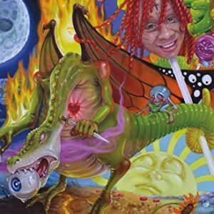 Trends International Trippie Redd - Trip at Knight Album Cover Wall Poster, 22.375" x 34", Unframed Version