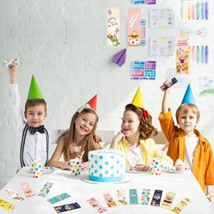 Happy Birthday Bookmarks for Kids Classroom Party Favor Supplies 100Pcs