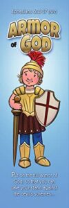 the armor of god kid’s bookmark (ephesians 6:11-17, niv) (pack of 25)