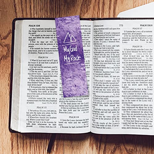 Children and Youth Bookmark, My God My Rock, Psalm 18:2, Pack of 25, Handouts for Classroom, Sunday School, and Bible Study