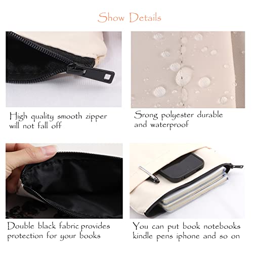 MAOFAED Smut Book Sleeve Spicy Book Reader Gift Bookish Book Cover Dark Romance Spicy Booktok Gift Bibliophile Book Zipper Pouch (Spicy Now booksl)