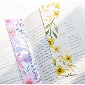 Beautiful Flower Bookmarks for Women Kids Girls Teens Children,30PCs