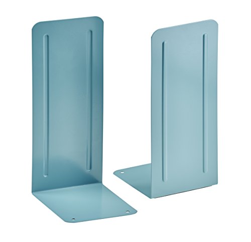 Acrimet Jumbo Premium Metal Bookends 9" (Heavy Duty) (Green Color) (1 Pair)