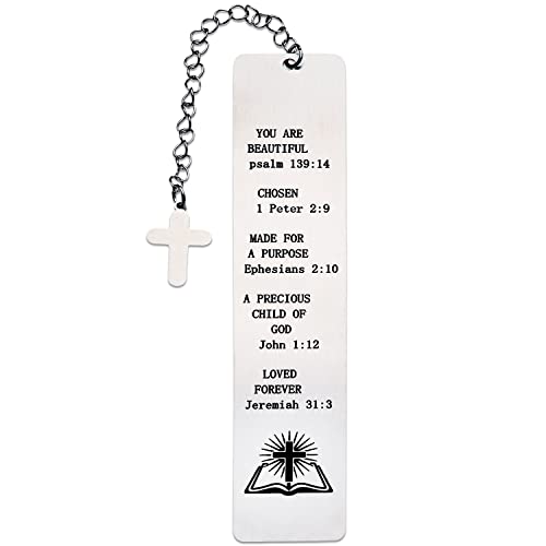 Valporia Christian Bookmark Bible Bookmark Christian Gifts for Women/ Men Faith Inspirational Gifts for Women Religious Gifts for Women/ Men