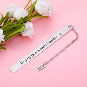 2023 Graduation Bookmark Gifts for Women Men Inspirational Bookmark for Friend Boy Girl Birthday Teacher Day Present for Her Him Retirement Promotion Leaving Christmas Gift for Boss Coworker