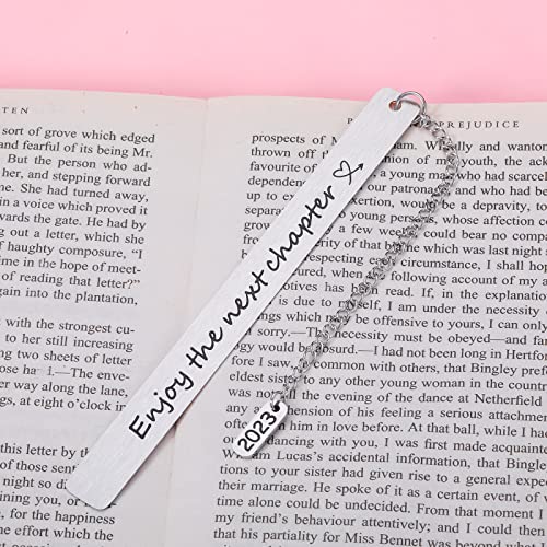 2023 Graduation Bookmark Gifts for Women Men Inspirational Bookmark for Friend Boy Girl Birthday Teacher Day Present for Her Him Retirement Promotion Leaving Christmas Gift for Boss Coworker