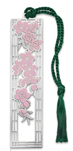 Cherry Blossom Metal Bookmark