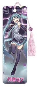 trends international hatsune miku bookmarks, multi 7.25 x 2.25 x 0.0394