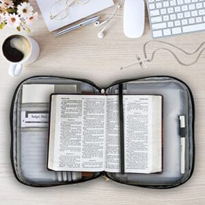 Bible Cover Large Carrying Book Case Multi-Functional Bible Case Stationery Pencil case Bible Organizer