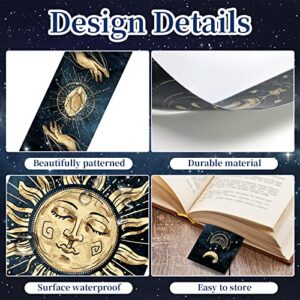 12 PCS Cool Night Sky Bookmark, Bookmarks for Book Lovers, Bulk Bookmarks for Men, Unique Book Mark for Boys, Girls, Students, Classroom Gifts, School Prize, Reading Present