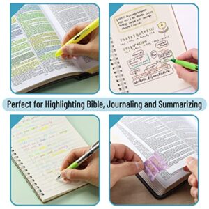 Mr. Pen- Bible Journaling Kit with Bible Highlighters and Pens No Bleed, Bible Tabs, Bible Stencils, Bible Ruler, Bible Markers No Bleed, Bible Journaling Supplies, Bible Study Kit, Christian Gifts