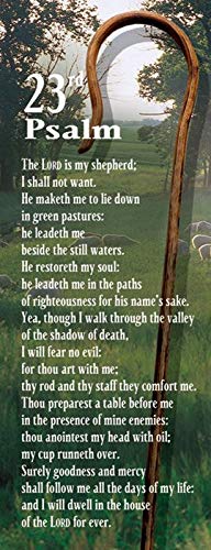 The 23rd Psalm Bookmark (Package of 25)