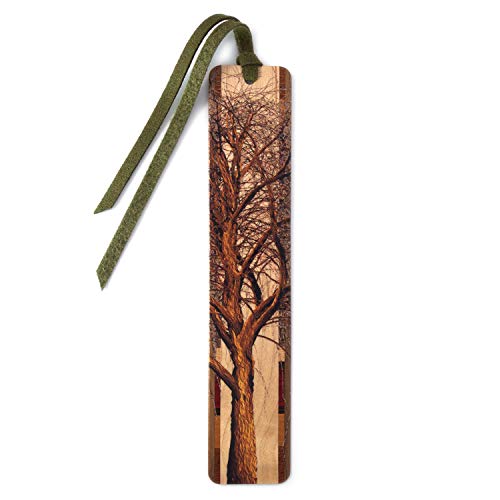 Winter Willow Tree Wooden Bookmark - Also Available with Personalization - Made in USA