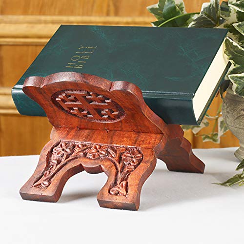 Collapsable Rosewood Prayer Book Bible Stand Church and Chapel Supplies