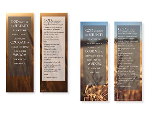 Serenity Prayer Bookmarks - Pack of 48