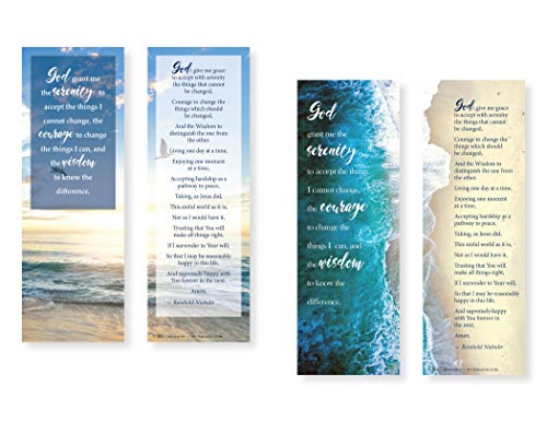 Serenity Prayer Bookmarks - Pack of 48