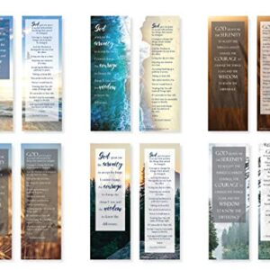 Serenity Prayer Bookmarks - Pack of 48