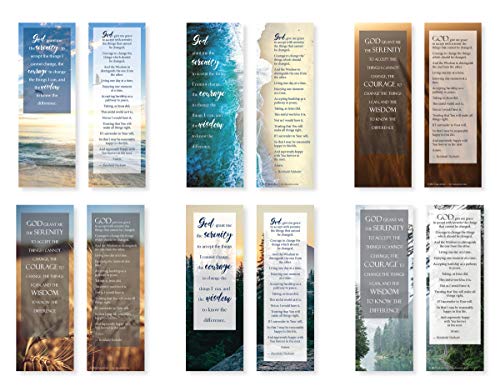 Serenity Prayer Bookmarks - Pack of 48