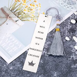 Bookmark for Book Lover Women Inspirational Graduation Gifts for Teen Girls Daughter Students from Mum Grandma Teacher Retirement Female Lady Boss Coworker Leaving Promotion Christmas Birthday Gift