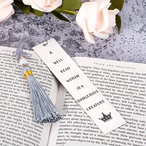 Bookmark for Book Lover Women Inspirational Graduation Gifts for Teen Girls Daughter Students from Mum Grandma Teacher Retirement Female Lady Boss Coworker Leaving Promotion Christmas Birthday Gift